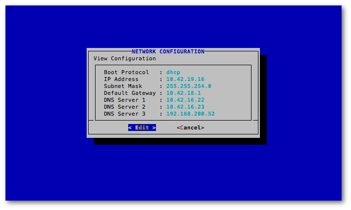 Configuring the Main Menu in the Media Appliance