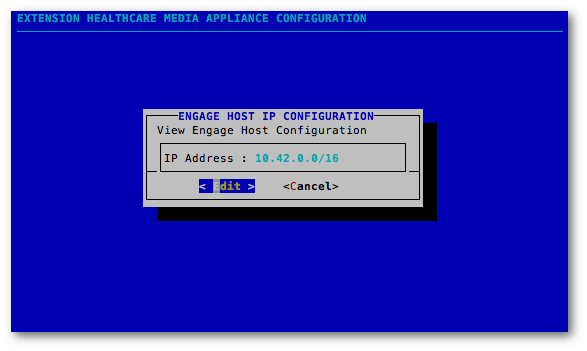 Configuring the Main Menu in the Media Appliance