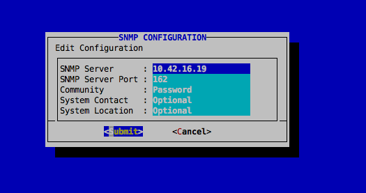 Configuring the Main Menu in the Media Appliance