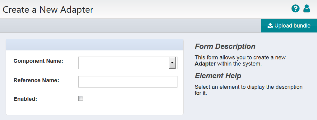 Creating a New Adapter