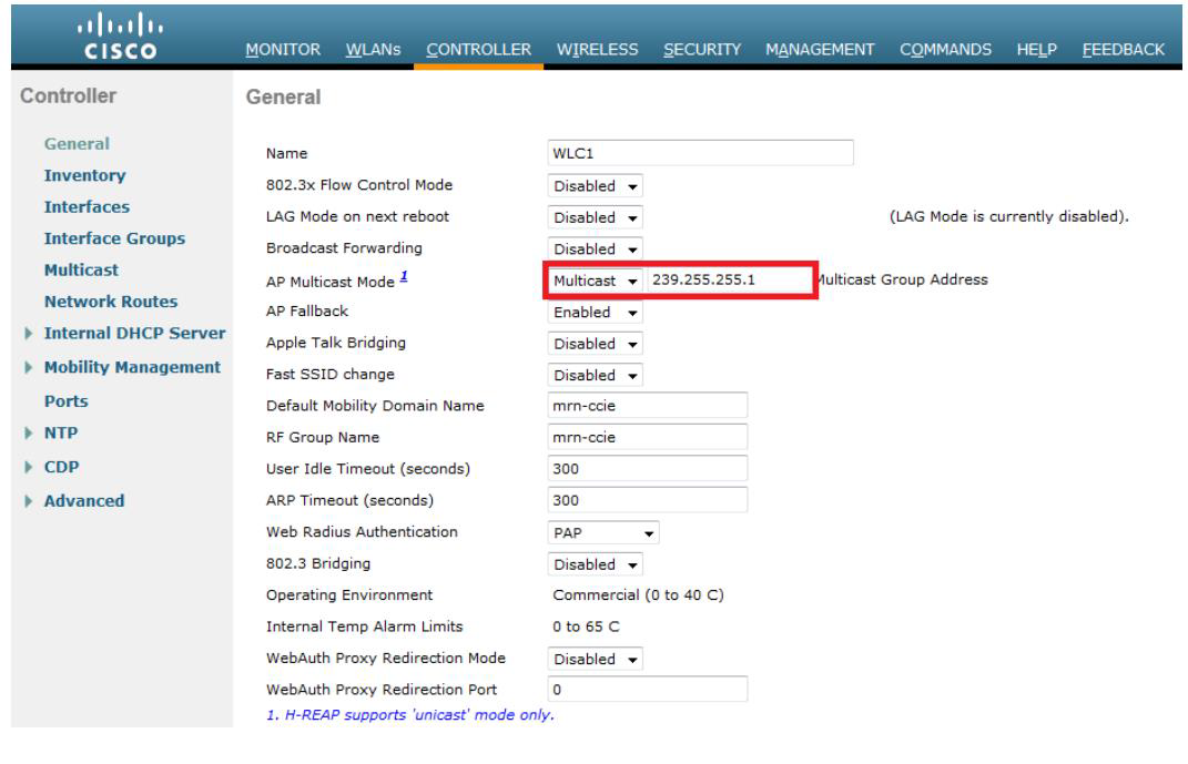 Multicast on a CISCO Network