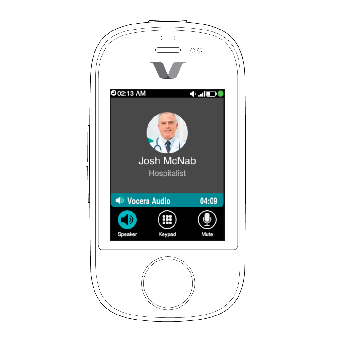 Navigating to other Screens During an Active Call
