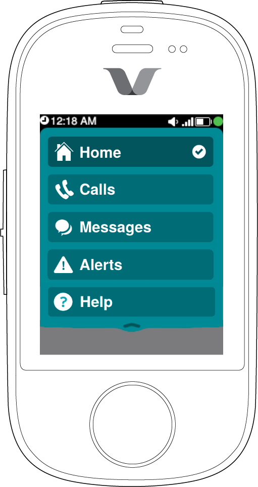 Navigating to other Screens During an Active Call