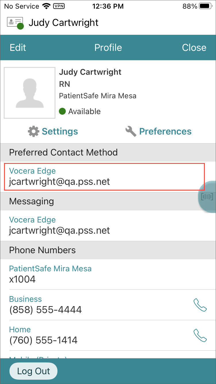Preferred Contact Method