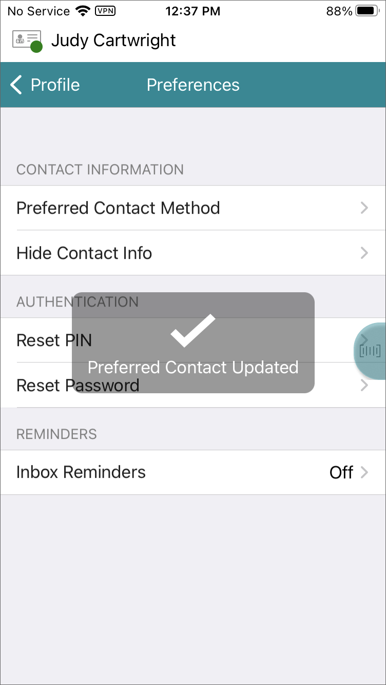 Preferred Contact Method