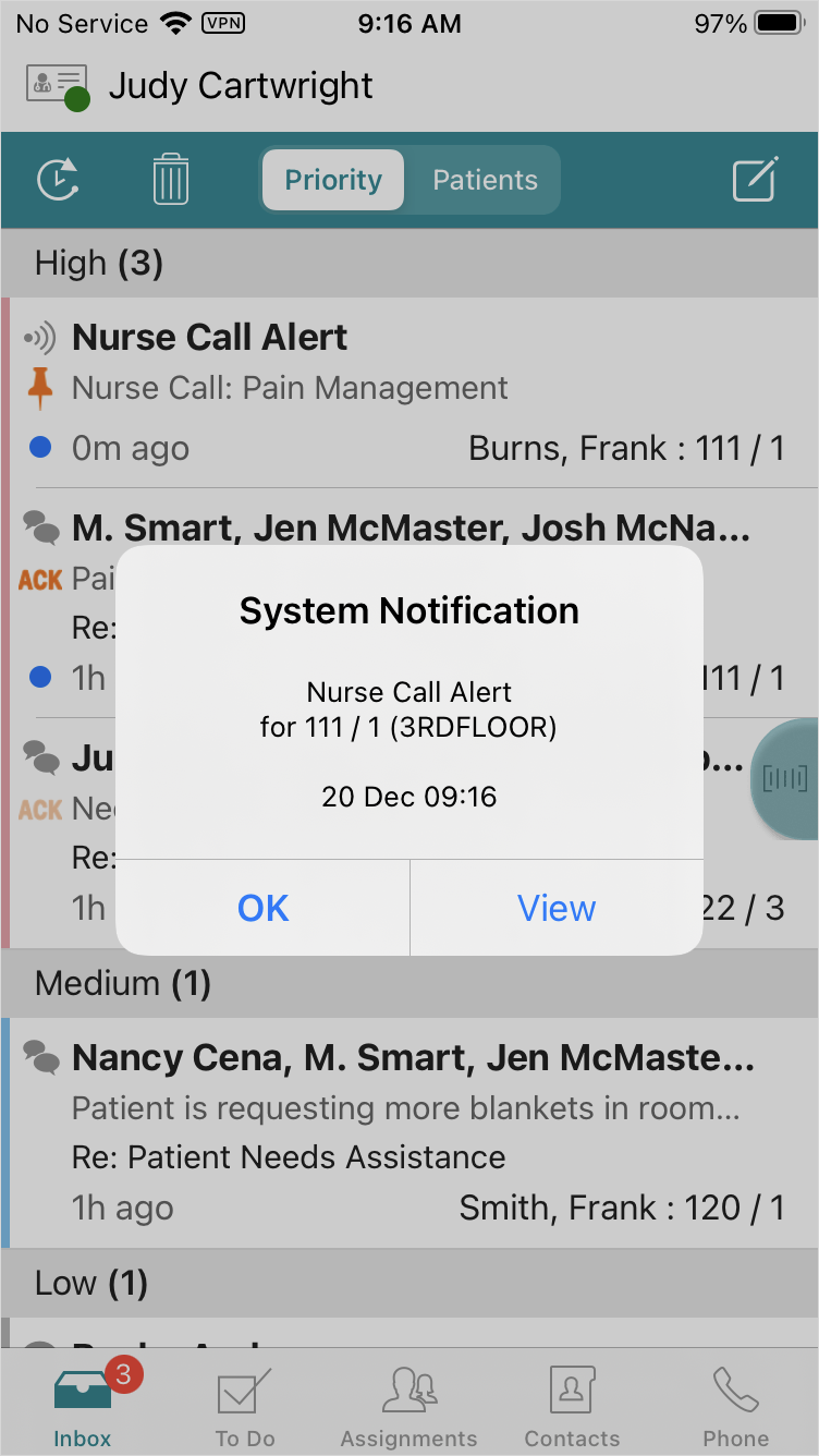 Receiving Alerts and Notifications