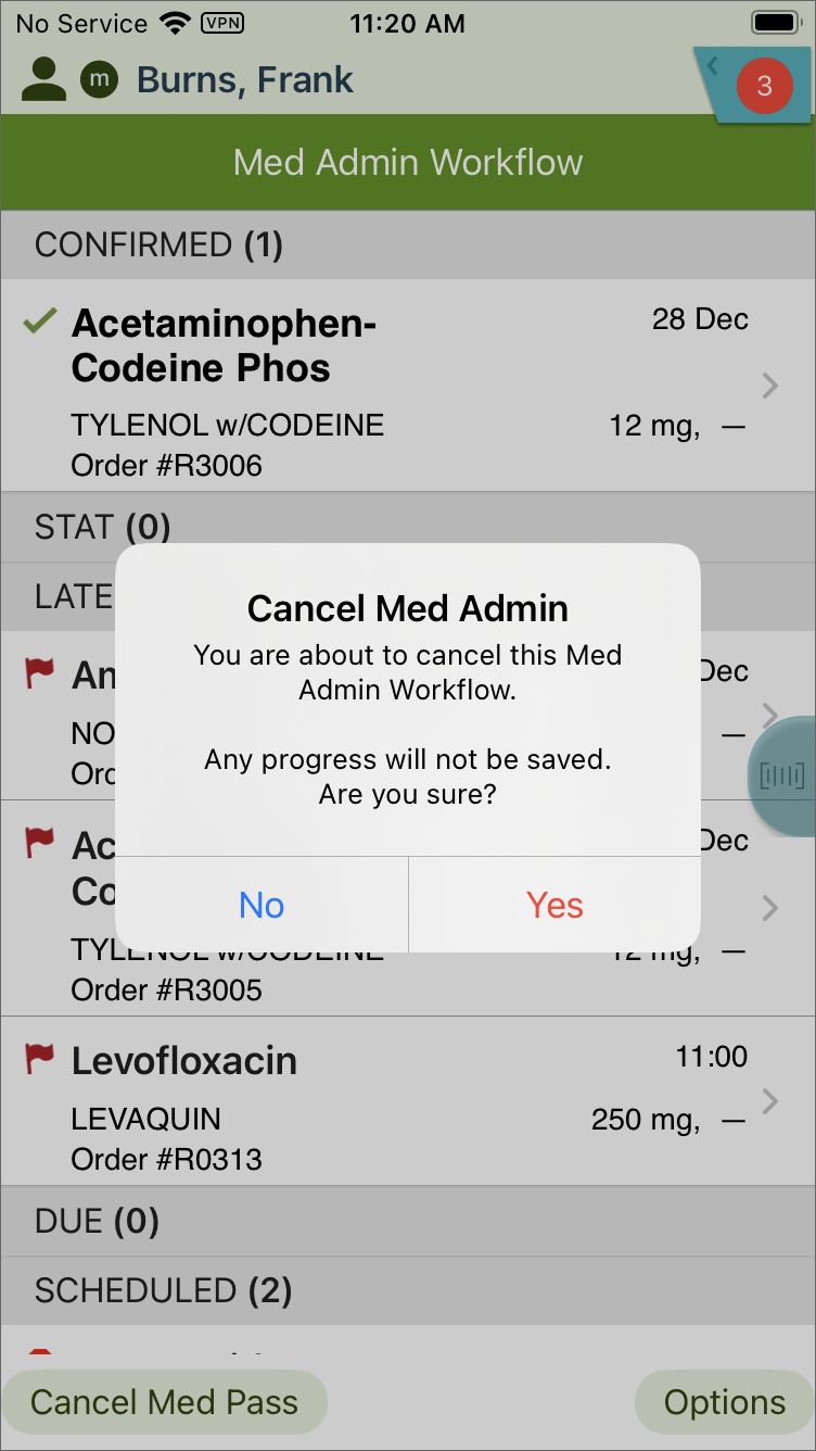 Completing the Medication Administration Process