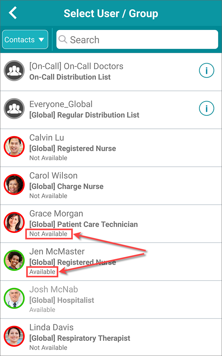 Presence and Availability