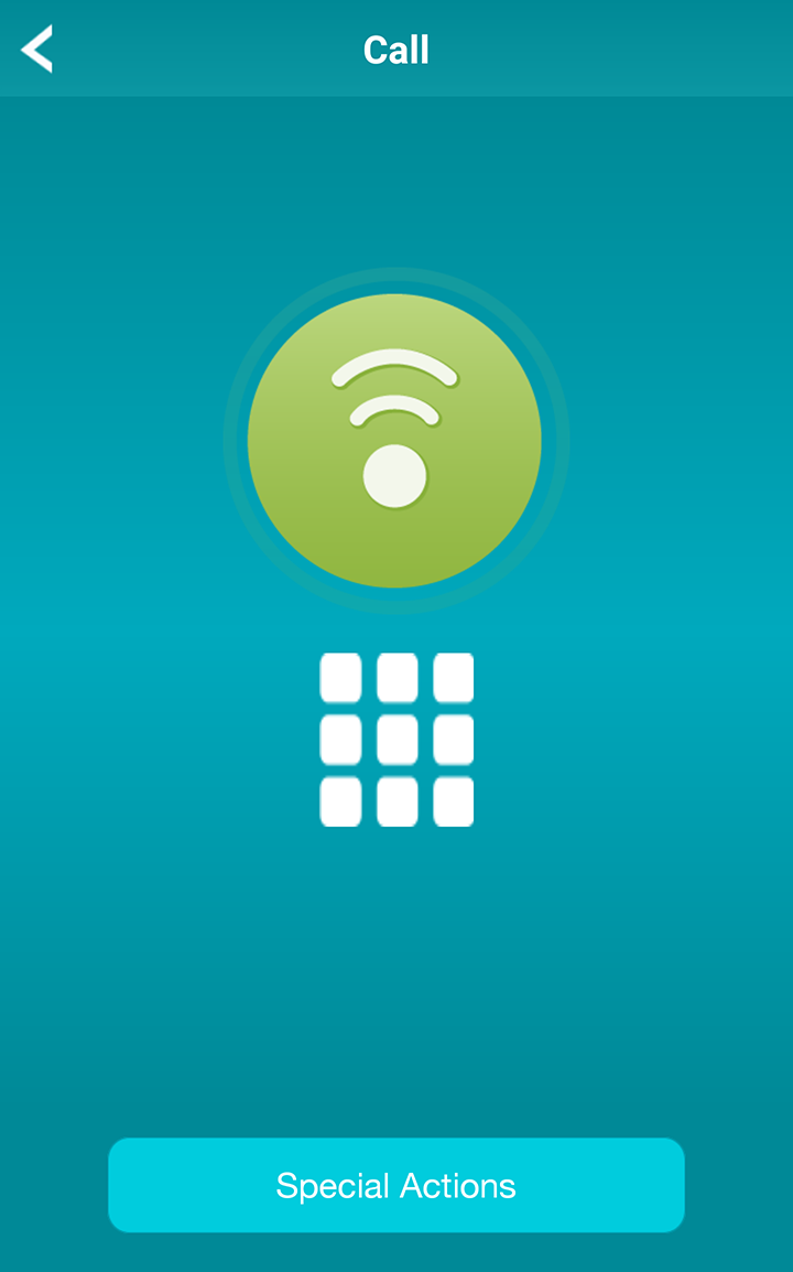 About the Call Screen