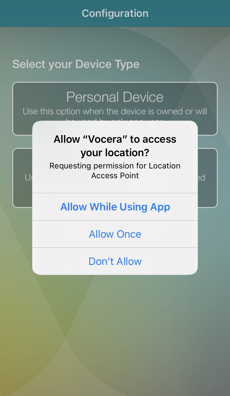 Setting Startup Permissions