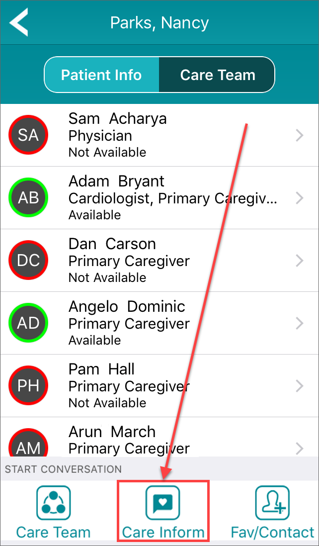 Accessing VCE Care Inform