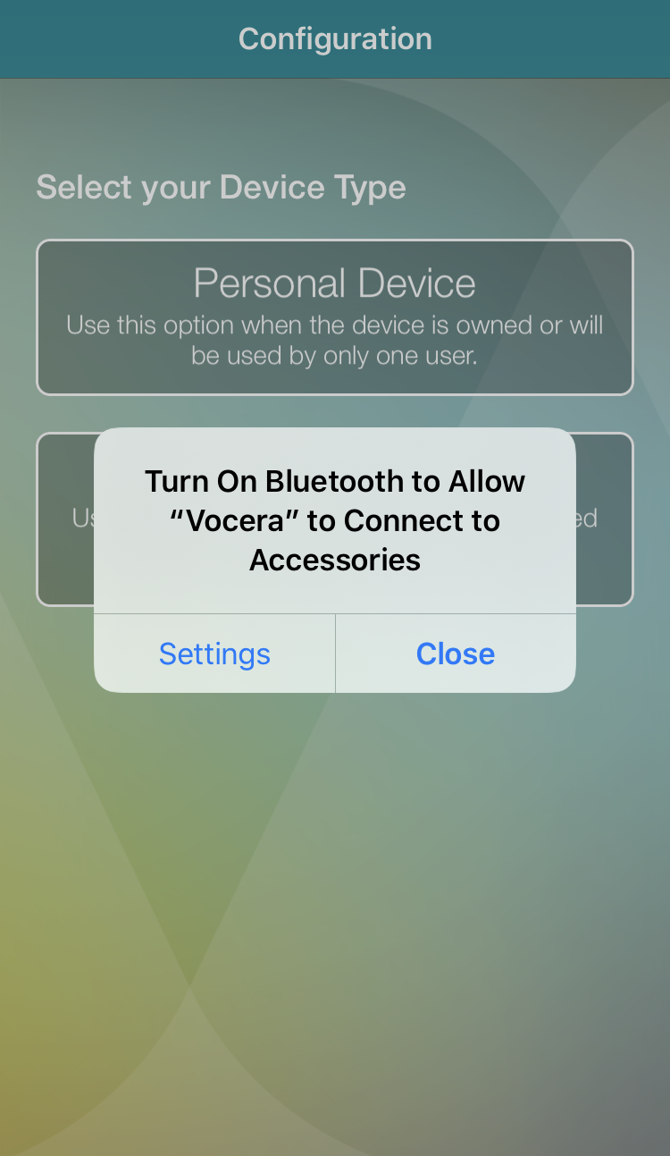 Setting Startup Permissions