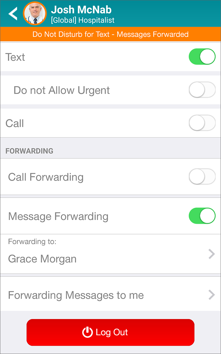 Forwarding Messages