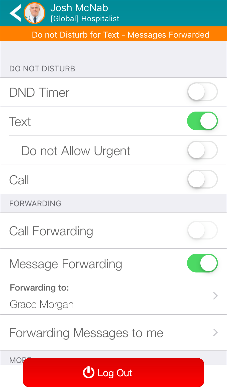 Forwarding Messages