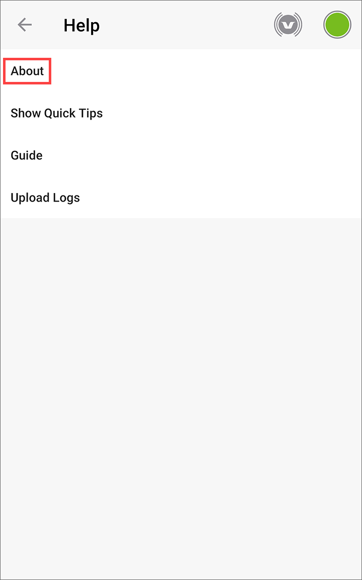 Viewing Device and Server Information