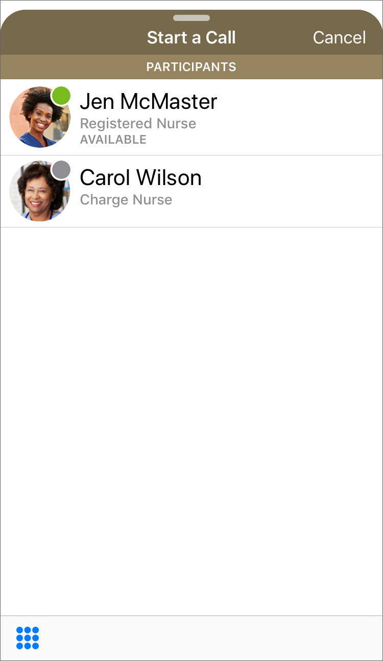 Calling From a Group Chat