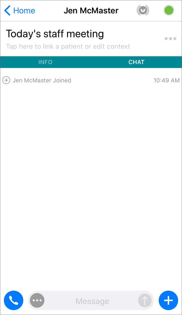 Creating a Conversation Context