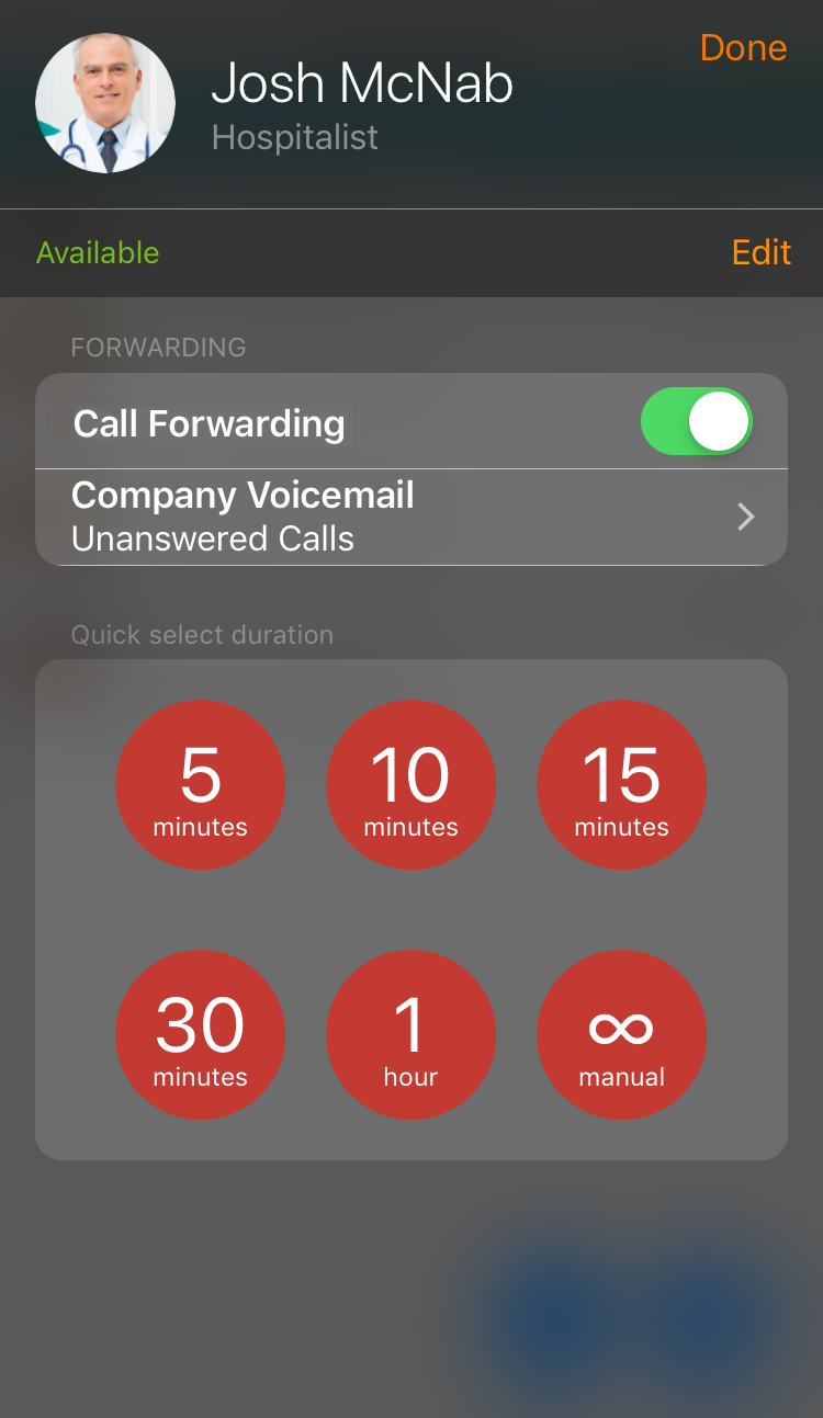 Forwarding Your Calls