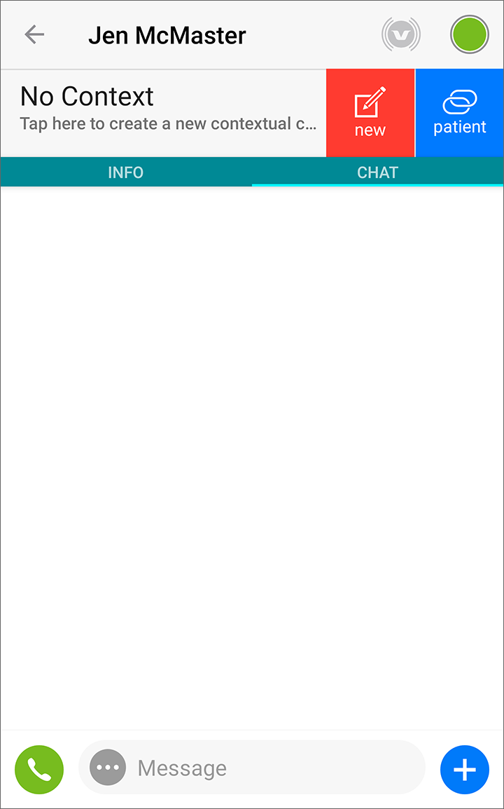 Creating a Conversation Context
