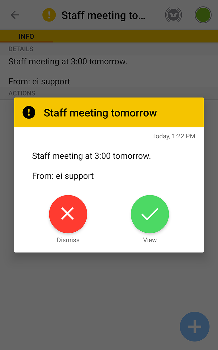 About Mass Notifications