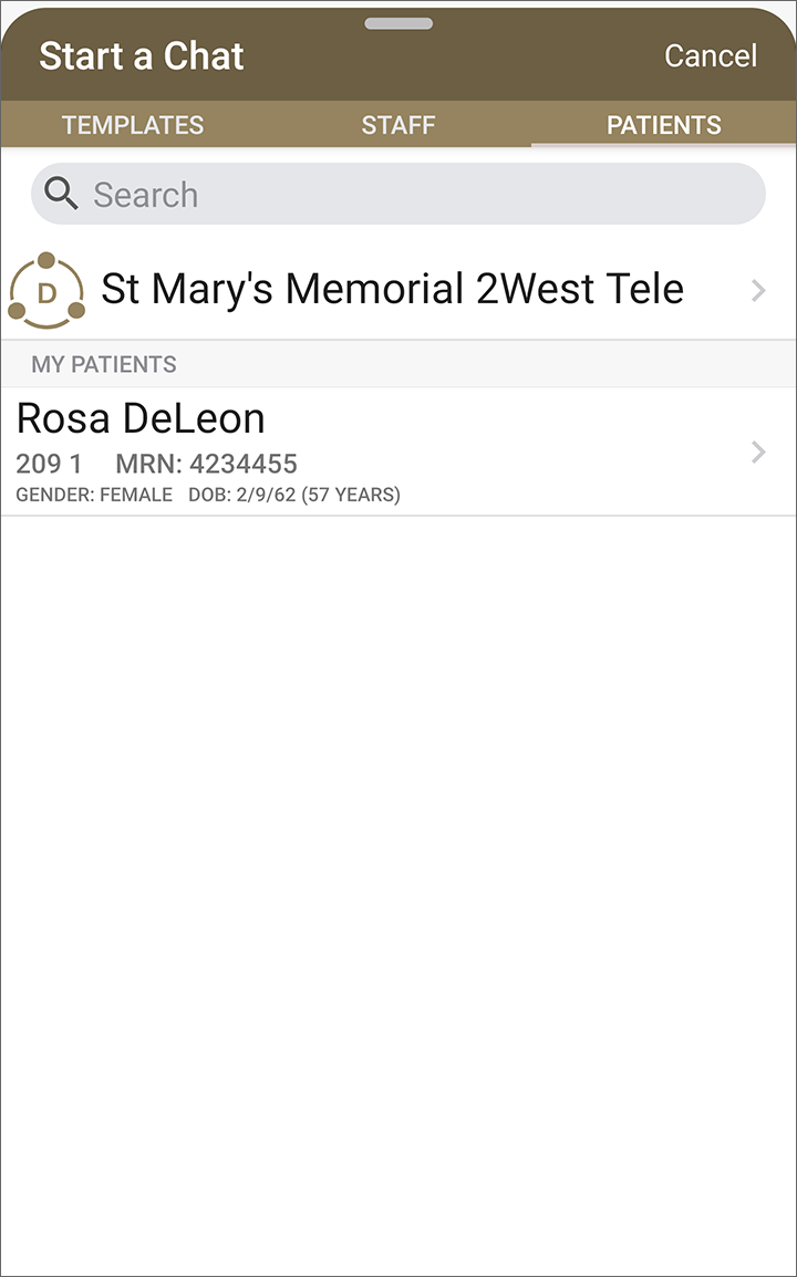 Starting a Patient Conversation