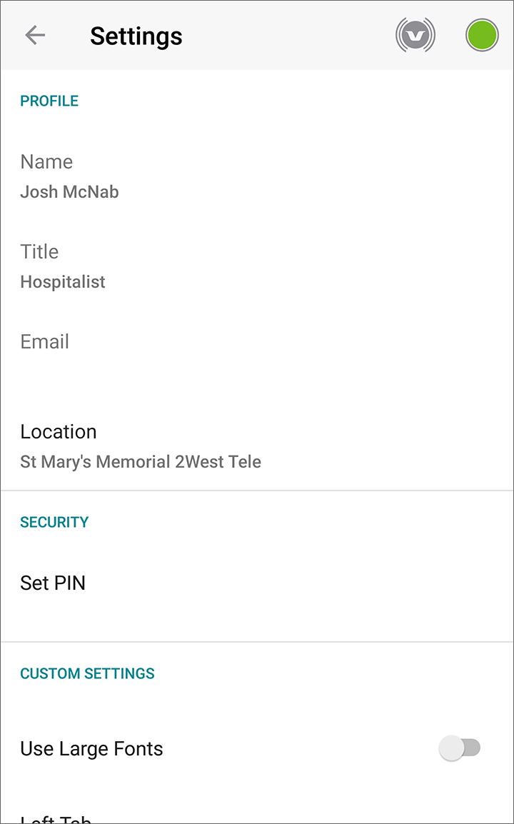 Enabling Fingerprint Authentication