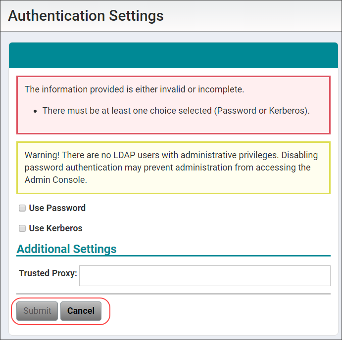 Authentication