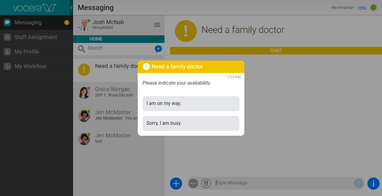 About Personal Messages