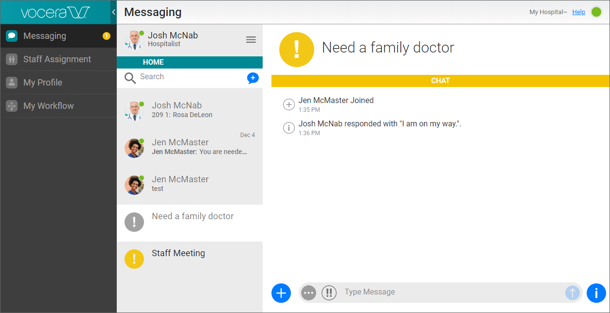 About Personal Messages