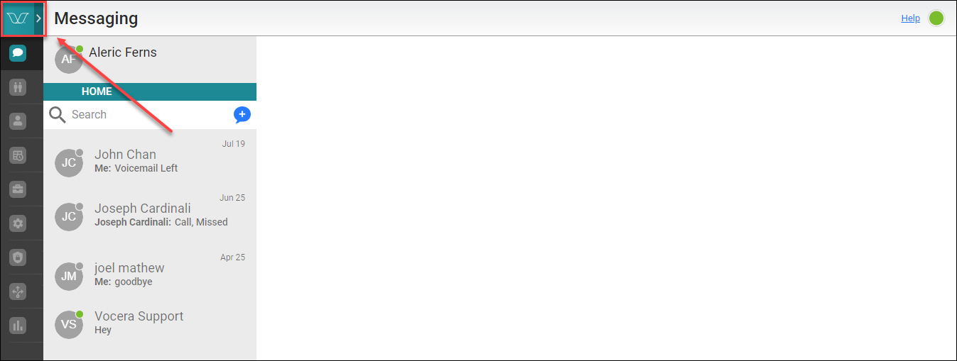 About Vocera Platform Web Console