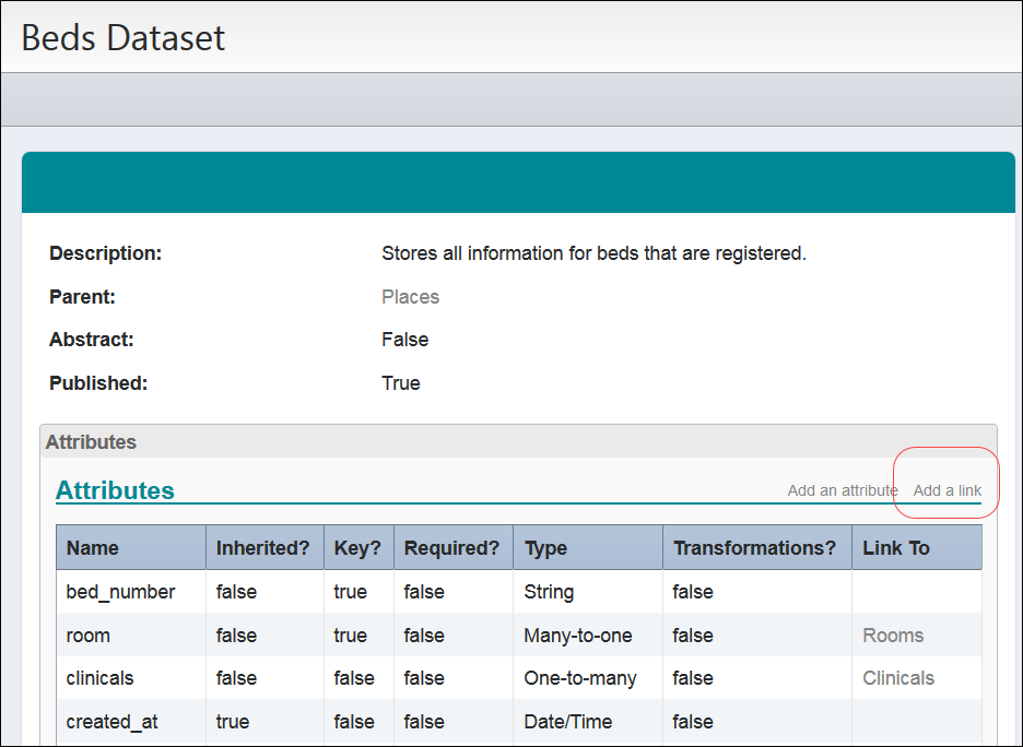 Adding a Link Attribute