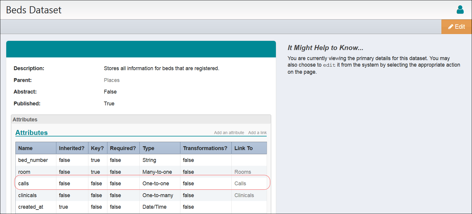 Editing a Link Attribute