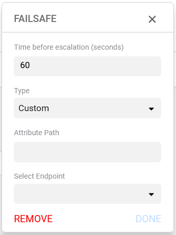 Configuring an Escalation Path