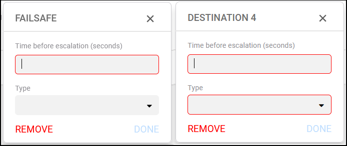 Configuring an Escalation Path