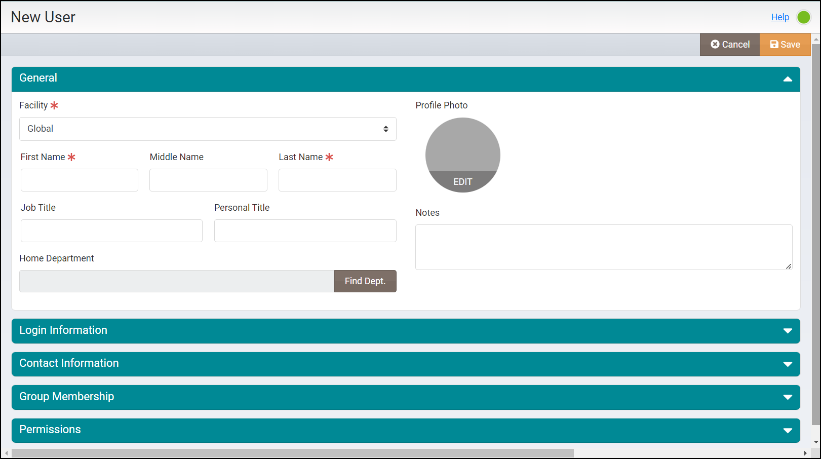 Adding a User in Vocera Engage