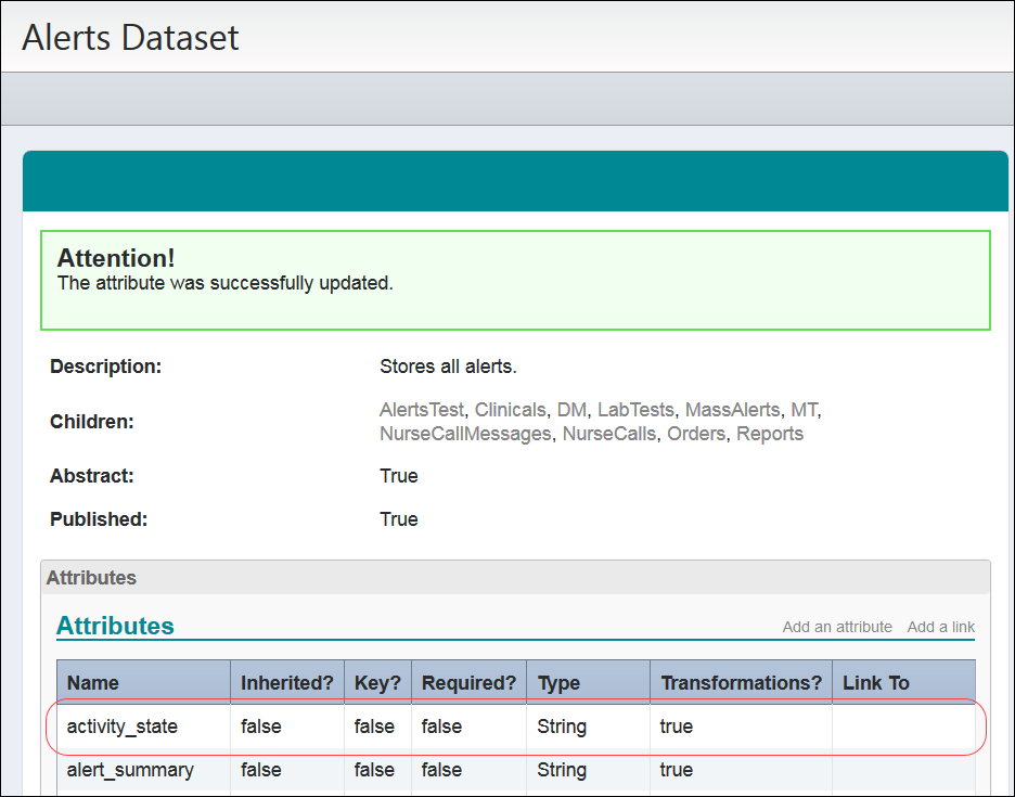 Creating a New Attribute Transformation in Vocera Engage