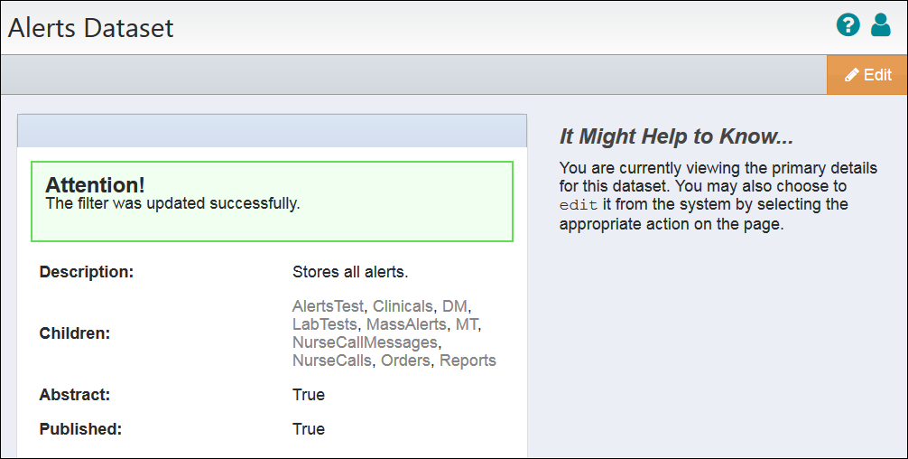Configuring a Filter on a Condition in Vocera Engage