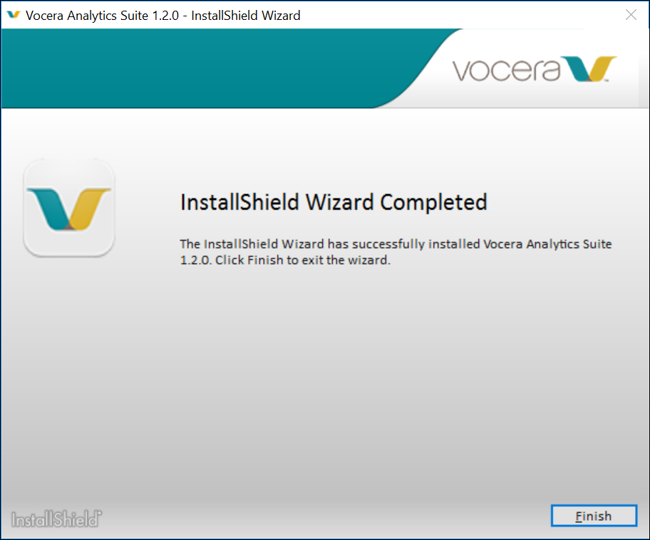 Installing Vocera Analytics Suite on the Analytics Server
