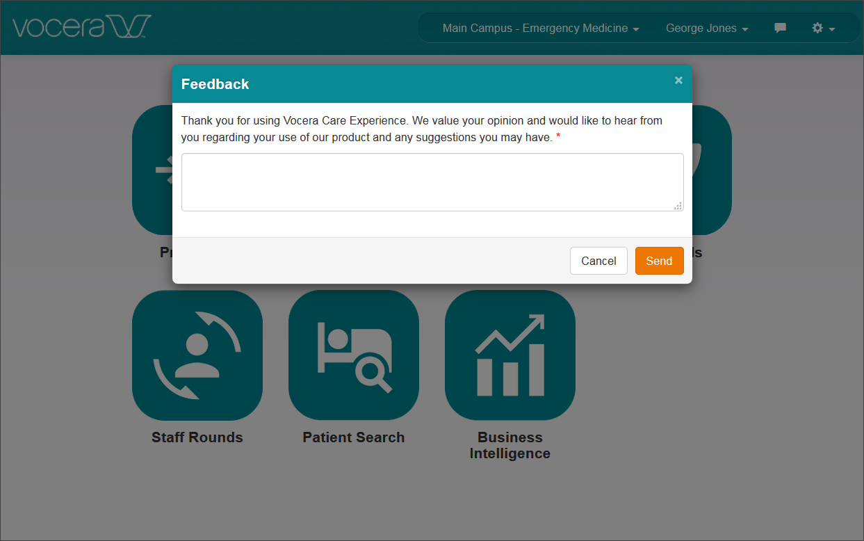 Providing VCE Feedback