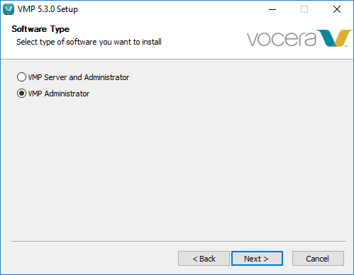 Installing the VMP Administrator on a Standalone Computer