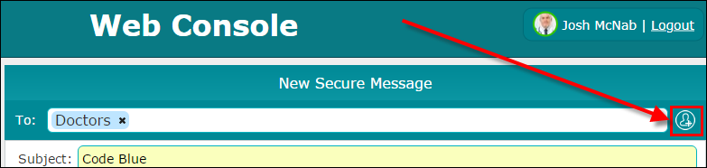 Sending a Message Using a Template
