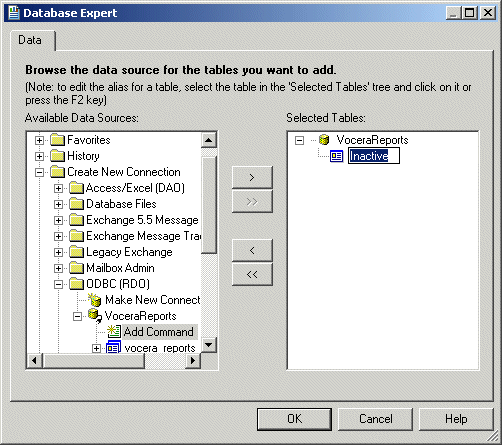 Creating a Custom Report from a SQL Query