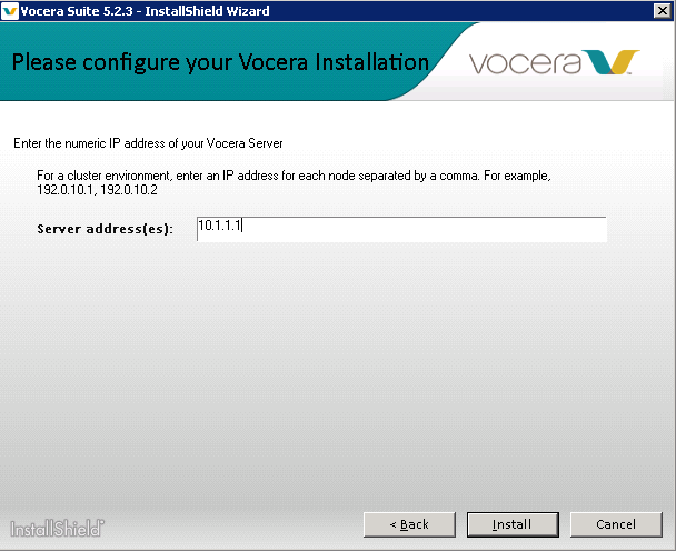 Running the Vocera Rauland Integration SIP Gateway Server Installation ...