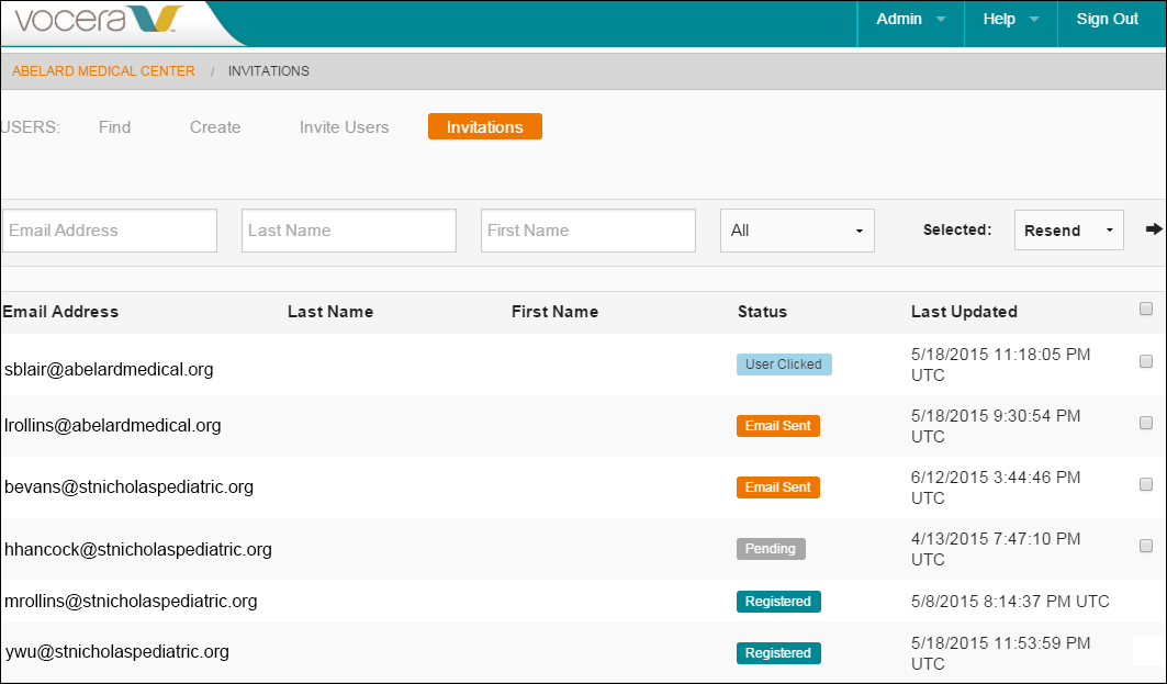 How to View Invitation Status