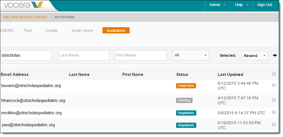 How to View Invitation Status