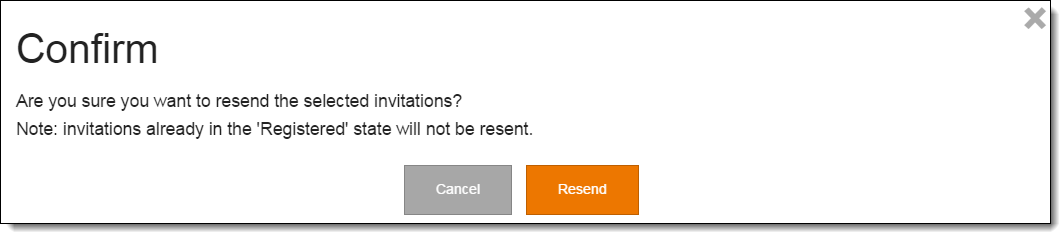 How to Resend an Invitation